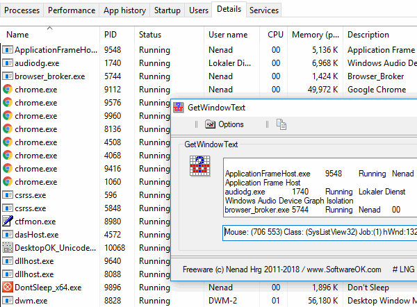 GetWindowText(获取窗口文字工具) V4.55 多国语言绿色版高速下载 - 杂类工具系列软件下载 - SurfaceX