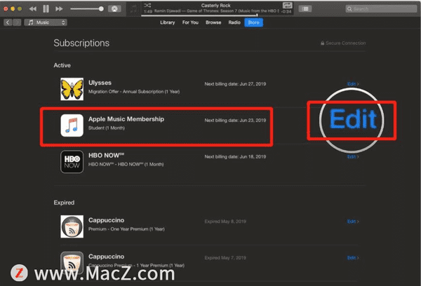 在哪取消apple music订阅（在Mac电脑上取消Apple Music订阅的步骤） - macos教程 - SurfaceX