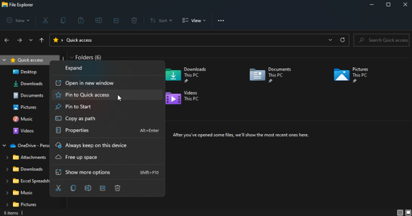 如何将 Windows 10中自定义快速访问(Quick Access)视图（ Windows 10快速访问使用技巧） - win10教程 ...