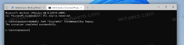 在 Windows 11 中启用类似 Windows 7 的旧启动菜单（3步更改Windows 11的bootloader） - win11 ...